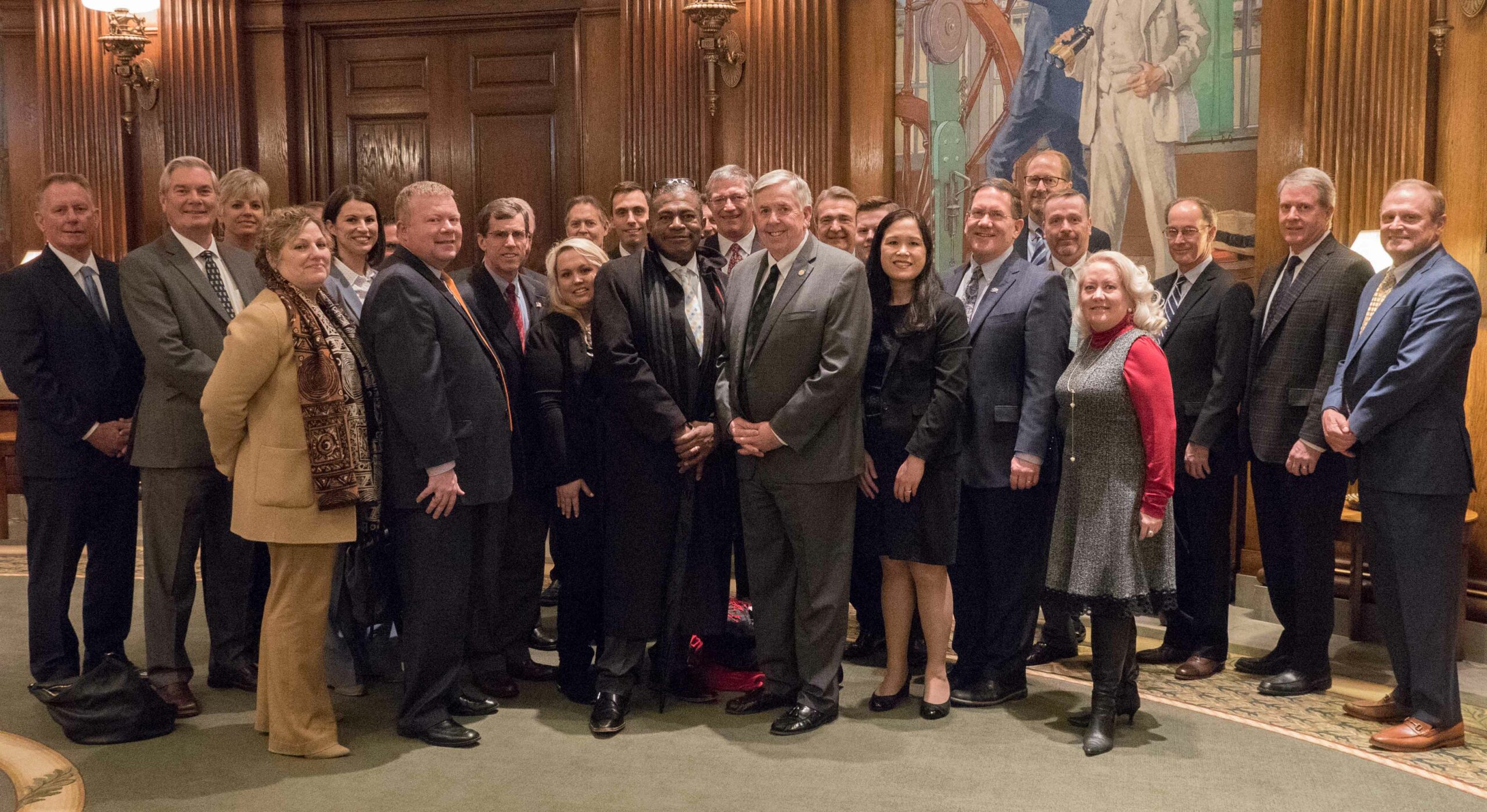 Gov. Parson welcomes Missouri Chamber Board of Directors | Missouri Chamber
