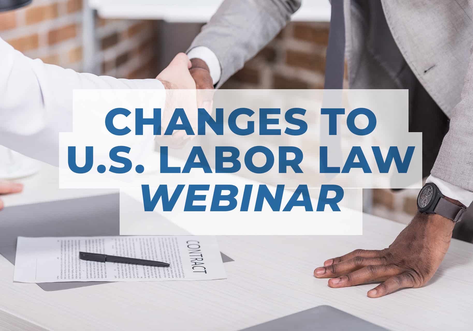 Changes to U.S. Labor Law Webinar | Missouri Chamber